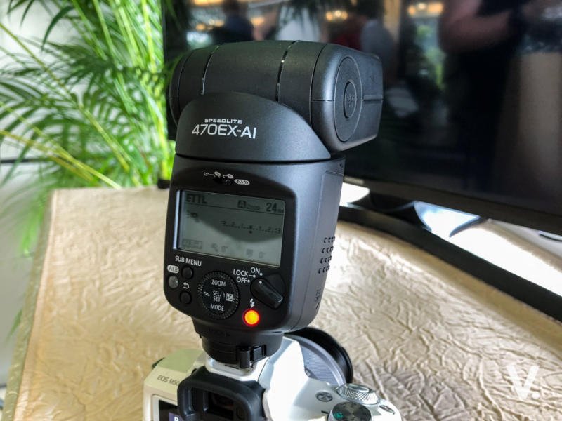 Canon Speedlite 470EX-AI Is An External Flash With Artificial Intelligence