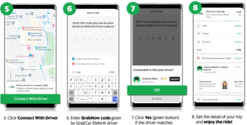 GrabCar Elektrik rolls out in Indonesia