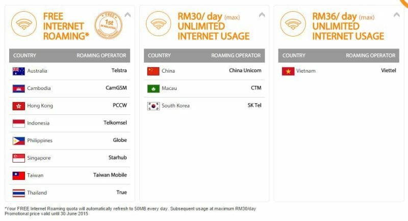 U Mobile Brings Free Internet Roaming In 8 Countries To Its Prepaid ...